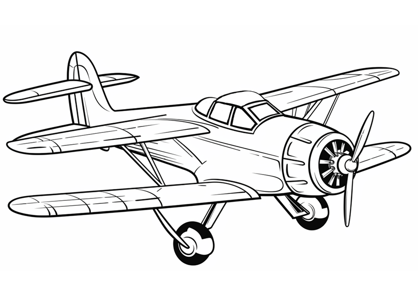 Dibujos Para Colorear De Aviones Dibujos Para Colorear. Maestra De