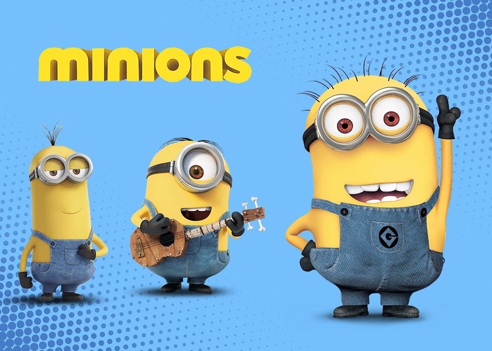Minions poster to download for free in hight quality, wallpaper of Minions