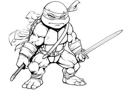 Teenage Mutant Ninja Turtles Mayhem Coloring Pages [2025]