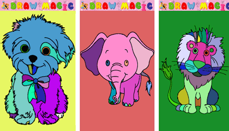 Online coloring pages