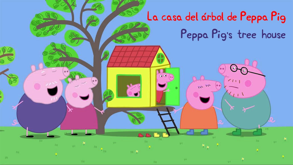 Peppa Pig's tree house image to download