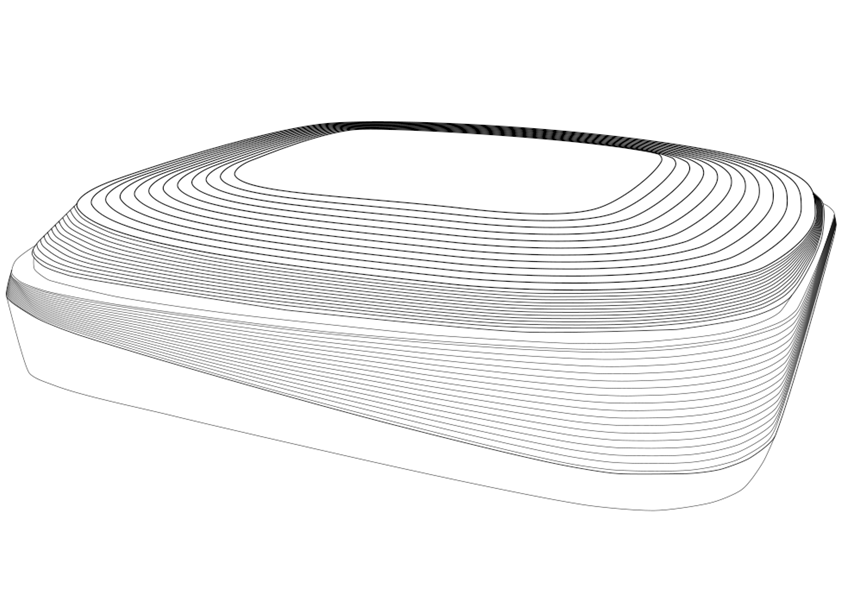 New Santiago Bernabeu Stadium coloring page
