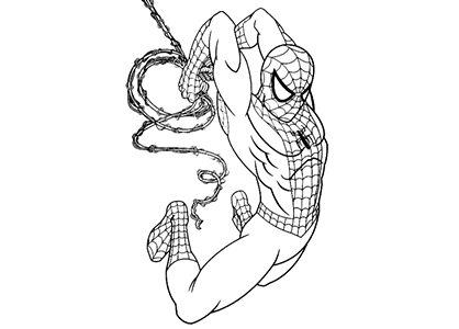 Spiderman coloring pages, free printable Spider-man drawings for coloring