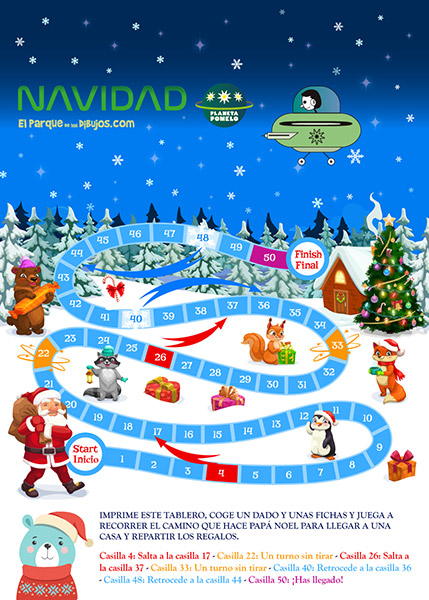 Juegos de Navidad y contenido navideño para los niños